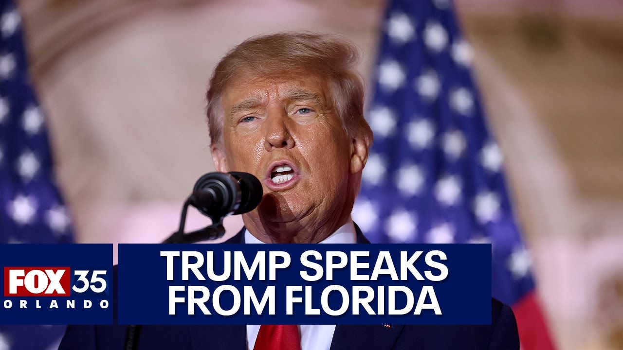 Donald Trump holds press conference from Mar-a-Lago home Thursday - YouTube
