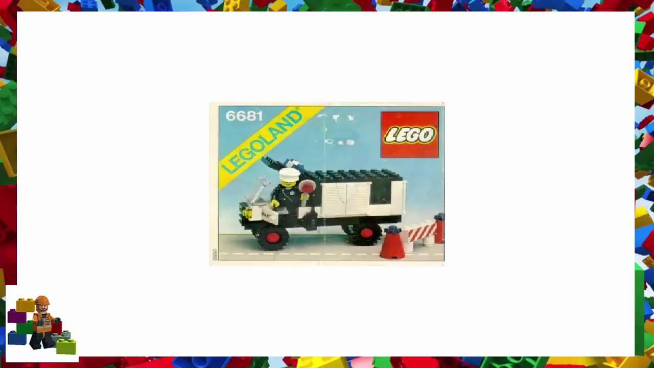 LEGO instructions - Town - Police - 6681 - Police Van - YouTube