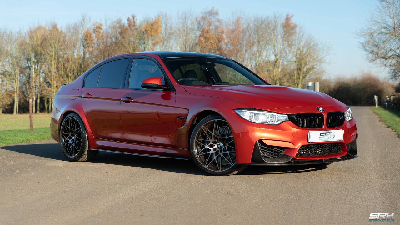 2016 BMW M3 Competition Sakhir Orange with M Performance Titanium ...