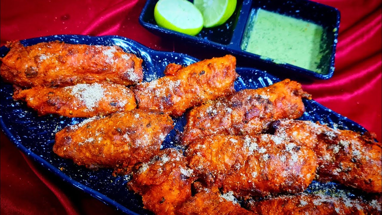 Chaap Recipe || Tandoori Soya Chaap in Airfryer || Airfryer - YouTube