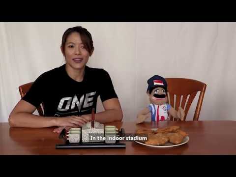 ONE Championship fighter May Ooi has Kopi with Karipap - YouTube