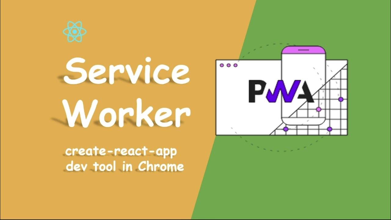 【PWA】create-react-app with PWA template - YouTube
