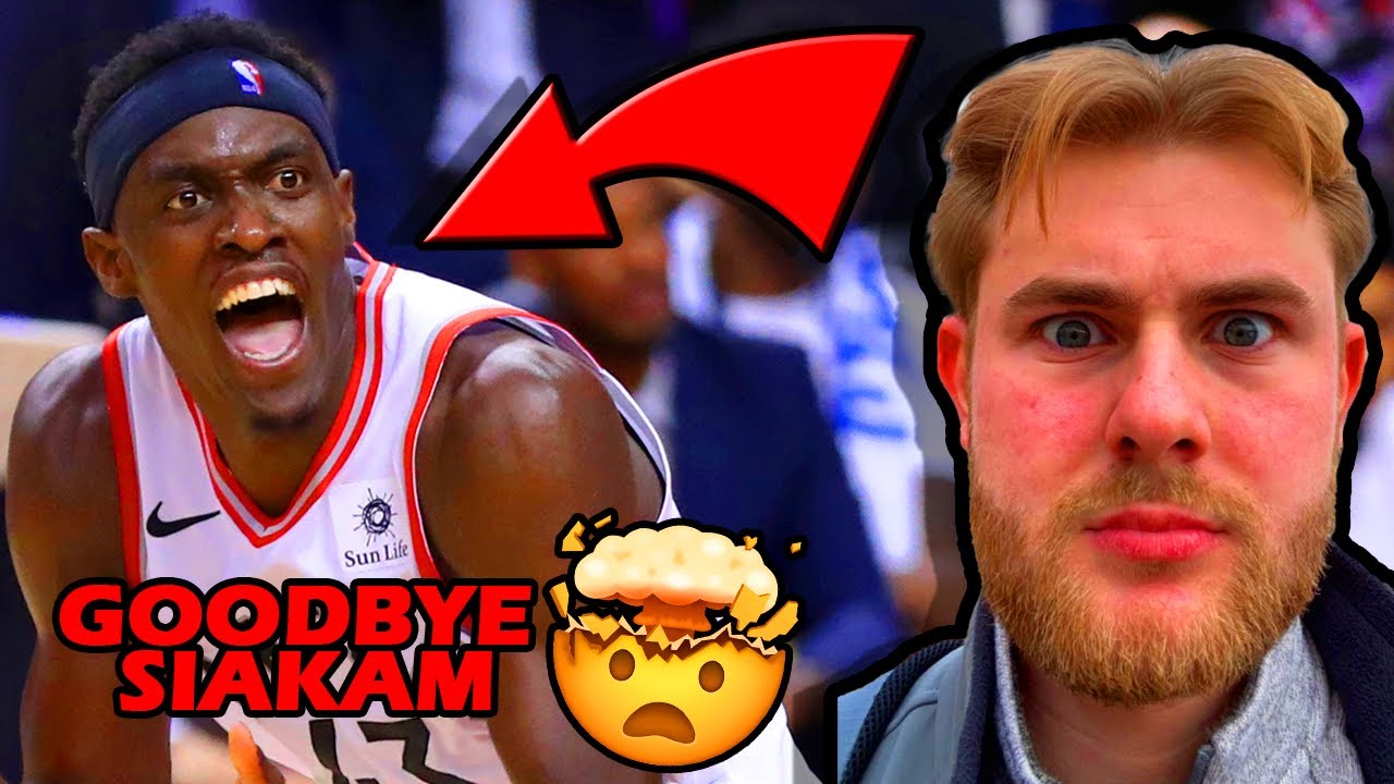 PASCAL SIAKAM IS A PACER! - LIVE REACTION - YouTube