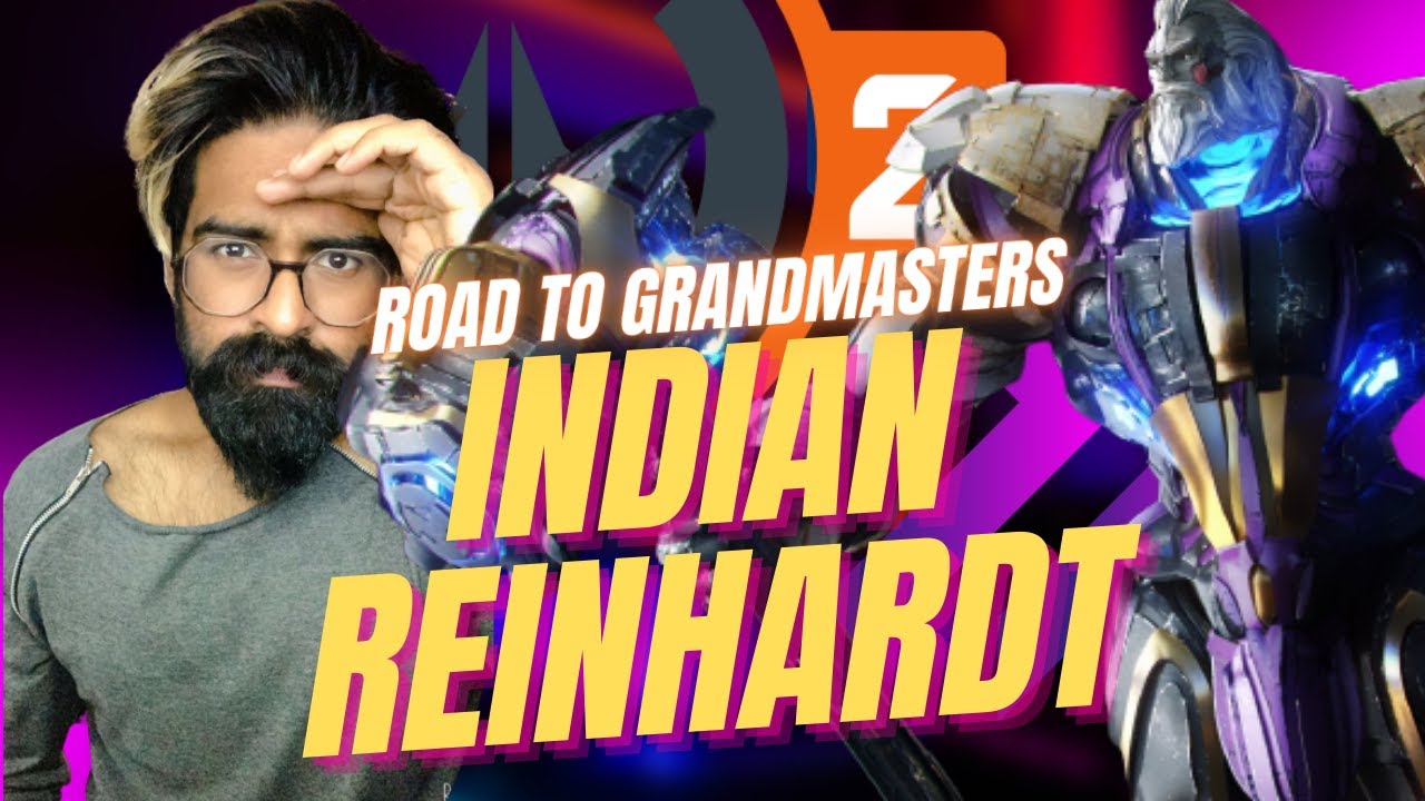 🔴 INDIA'S BEST TANK FACES OVERWATCH RANKED EXPERIENCE | REINHARDT ...