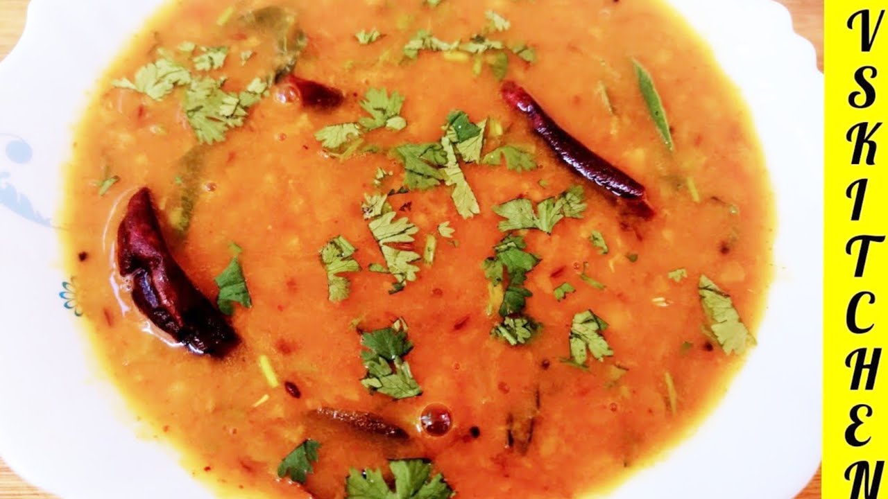 Andhra style dal pappu | Andhra style paruppu Kulambu in tamil | tomato ...