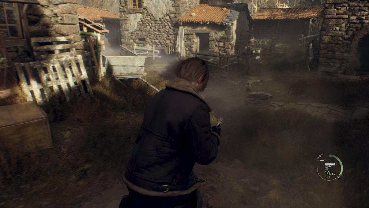 Resident Evil 4 Remake - Village Fight - YouTube