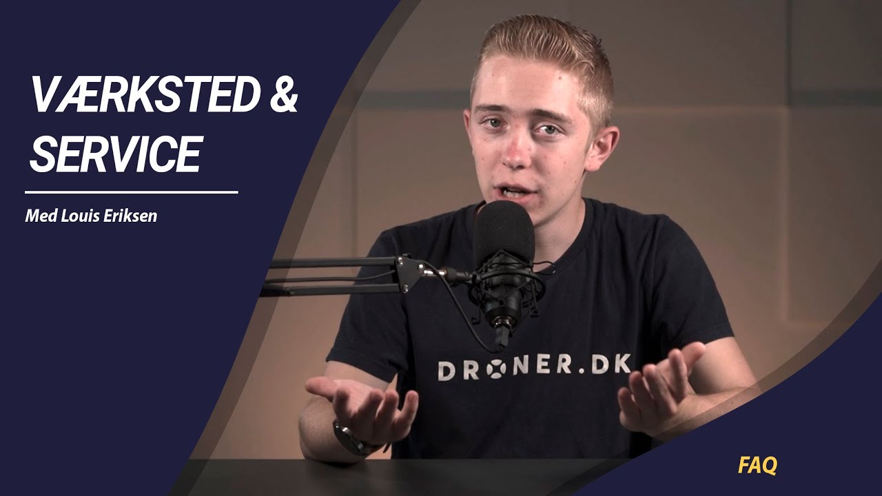 Hvad koster det at reparere min drone? - Droner.dk - YouTube