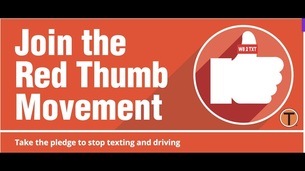 Take the Pledge | NTTA Red Thumb Submission - YouTube