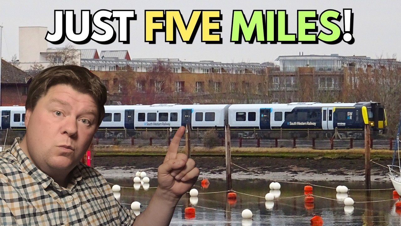 Discover the Beauty of the Lymington Branch Line - YouTube