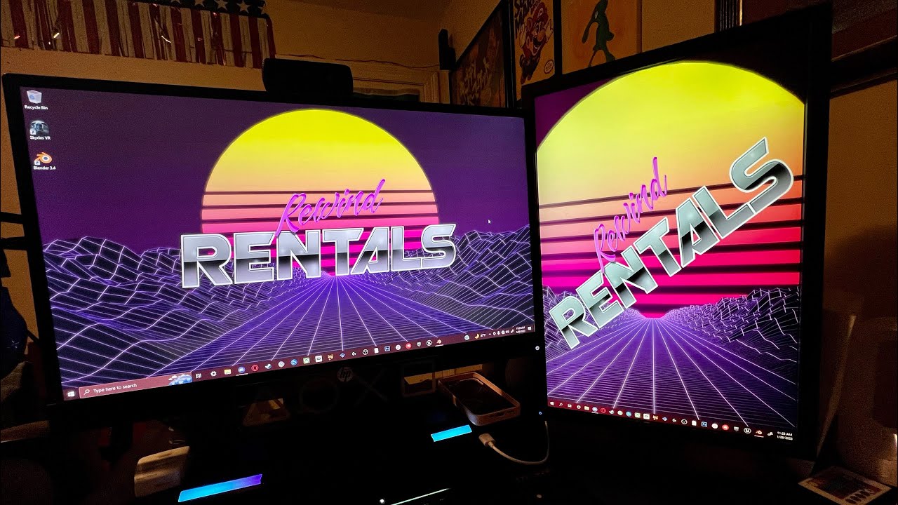 How To Set Up Two Different Wallpapers On Pc YouTube How To Set Up Two Different Wallpapers On Pc YouTube