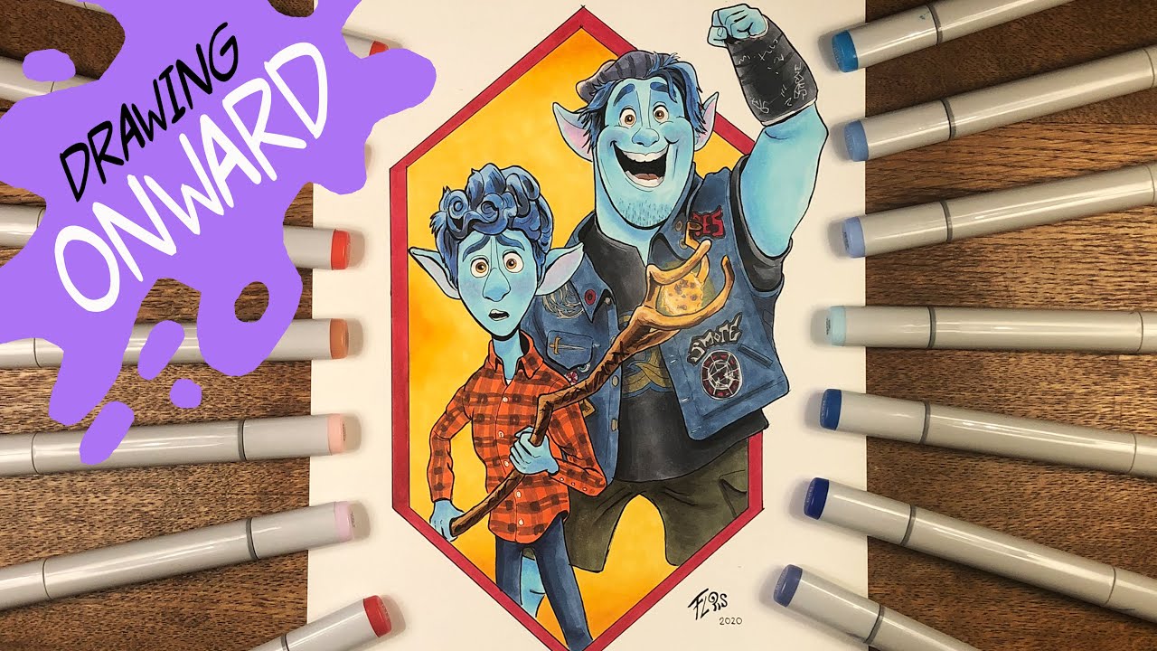 DRAWING ONWARD the new Disney Pixar movie in theaters ft Tom Holland ...