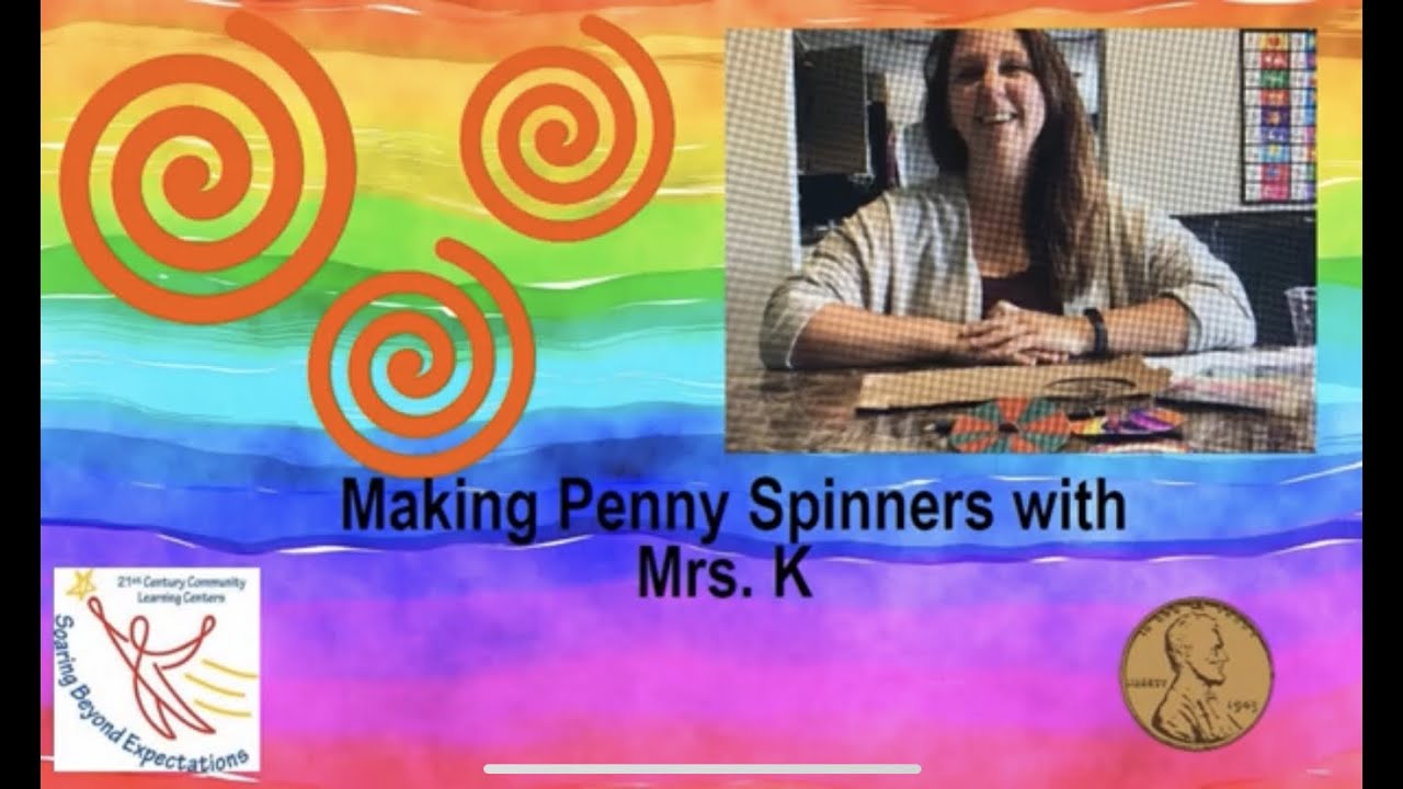 Creating a Penny Spinner with Mrs. K - YouTube