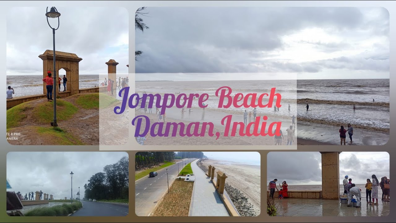Jampore beach-The best beach to visit in Daman|DAMAN JAMPORE BEACH 2021 ...
