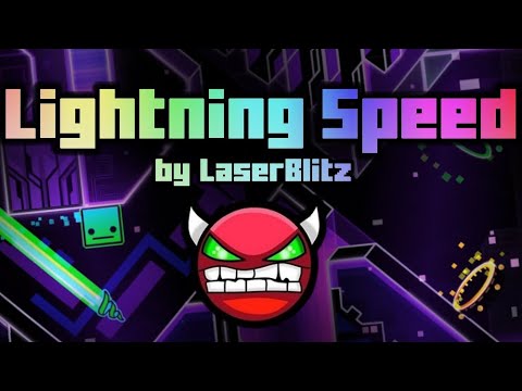 Geometry Dash: Lightning Speed 100% (Hard Demon) - YouTube
