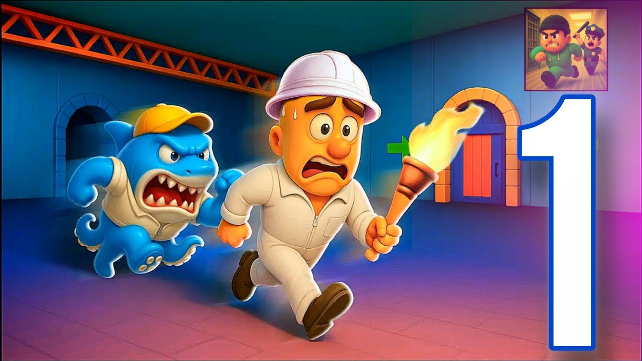 456 prison Monster survive Game play Android and ios Part 1 - YouTube