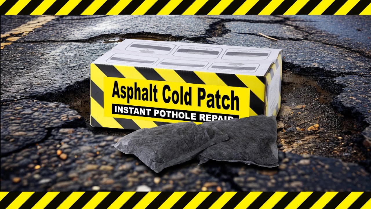 Asphalt Cold Patch - YouTube