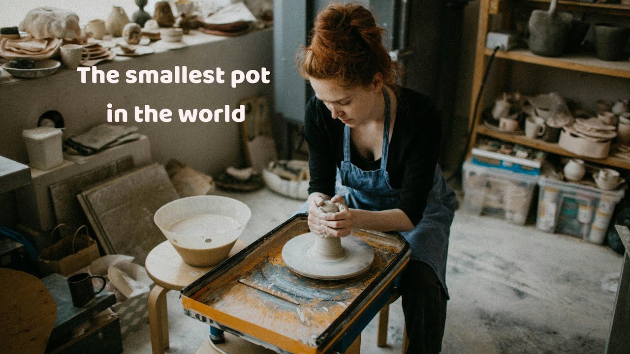 Miniature pottery: the challenge of making the world's smallest clay ...