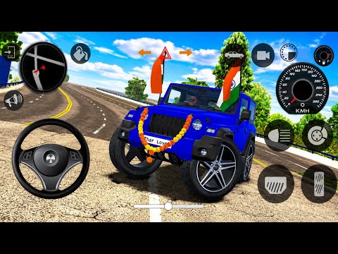 Modified Mahindra Thar Car Games: Indian Cars (Gadi Wala Game) - Car Games Android Gameplay 2026