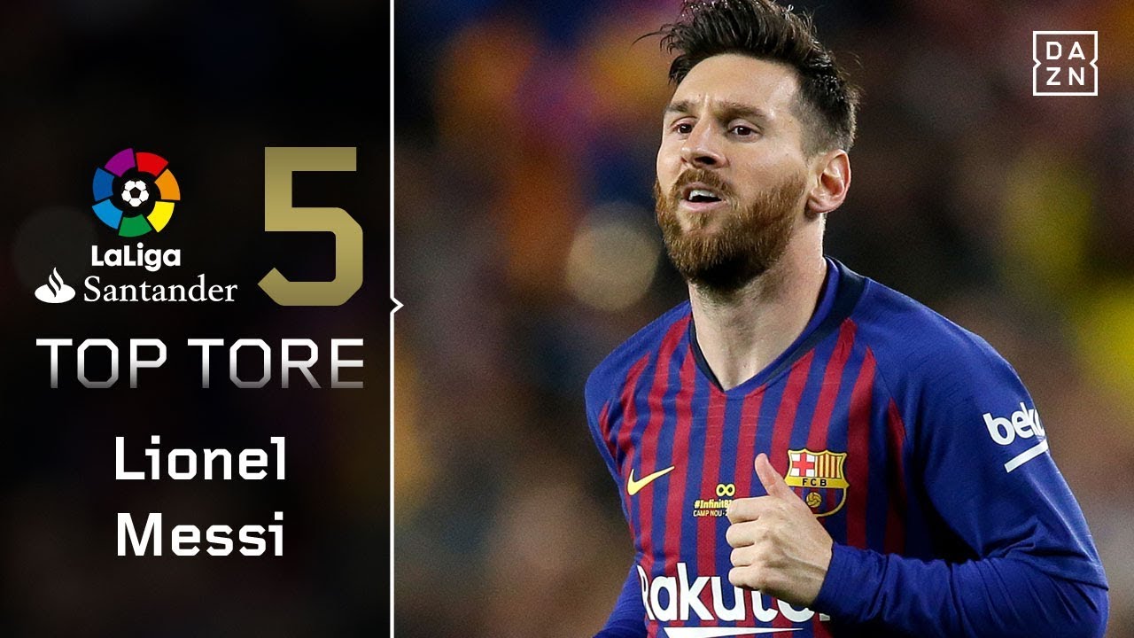 Top 5: Lionel Messis schönste Tore der Saison | Highlights | LaLiga ...