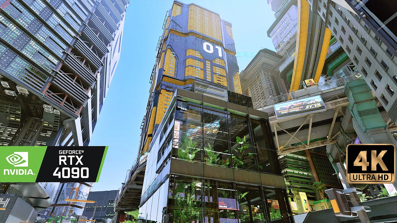 [4K100] Cyberpunk 2077: 300+ Mods / Ultra realistic RTX 4090 Gameplay ...