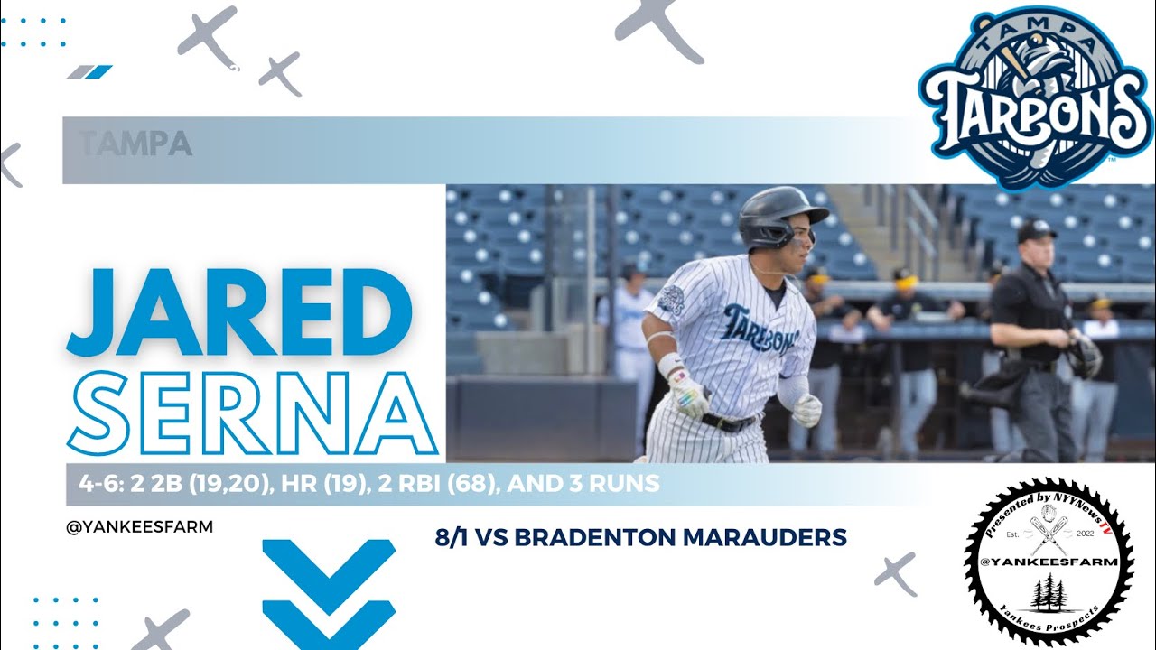 Jared Serna Vs. Bradenton Marauders 8/1/23 - YouTube
