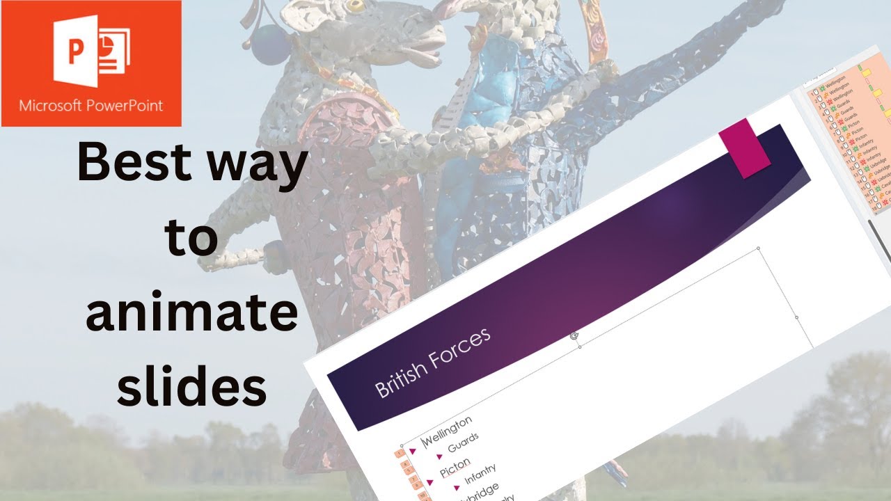Best way to animate slides in PowerPoint - YouTube