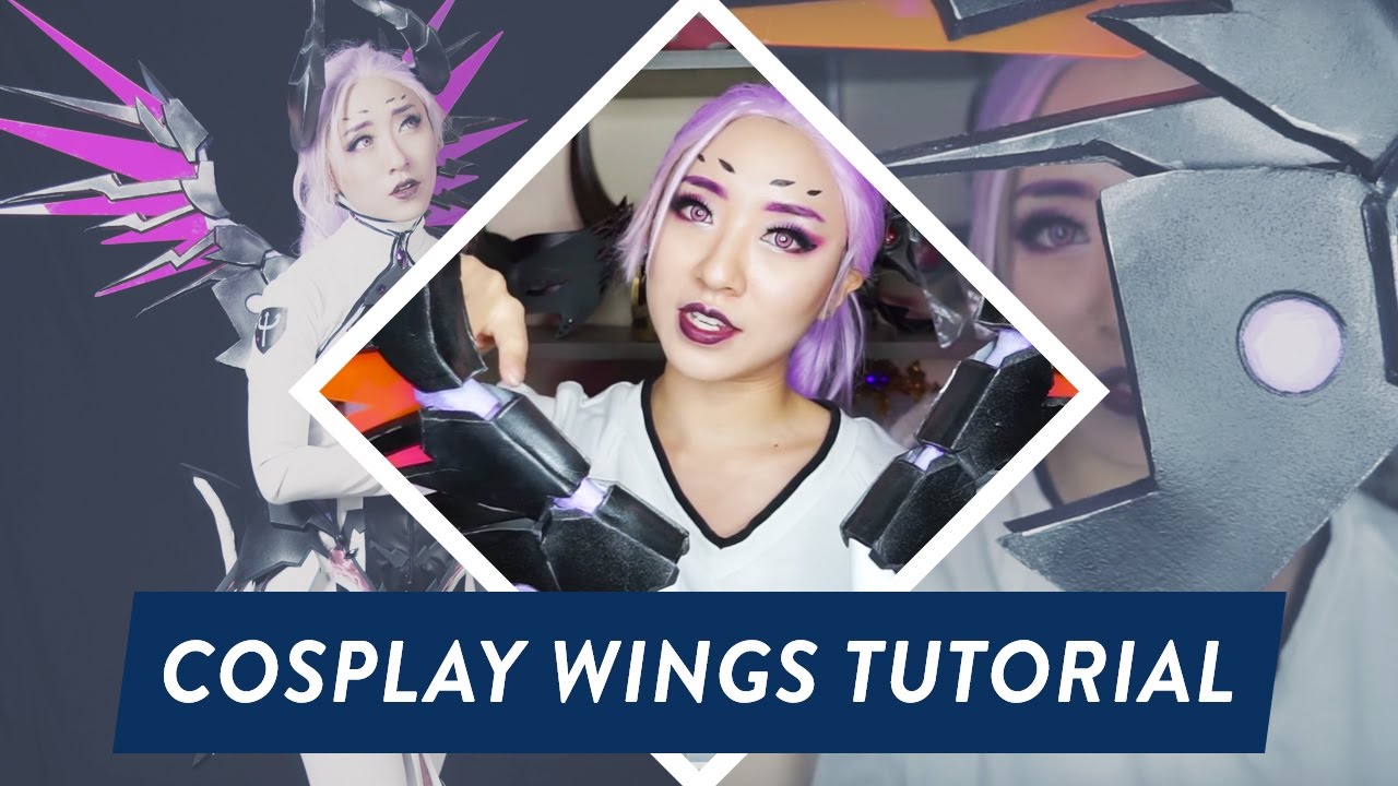 [tutorial] Cosplay Wings Tutorial - YouTube