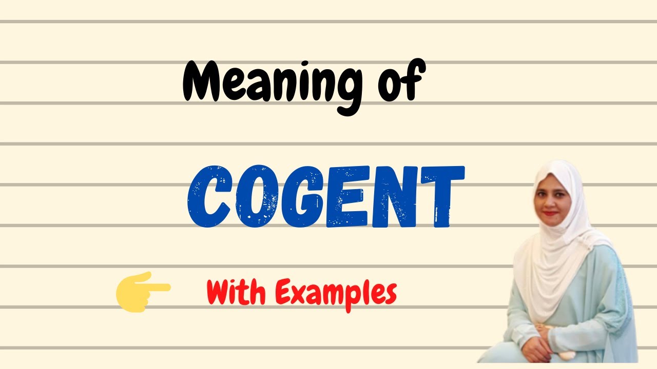 Cogent Meaning #shorts - YouTube
