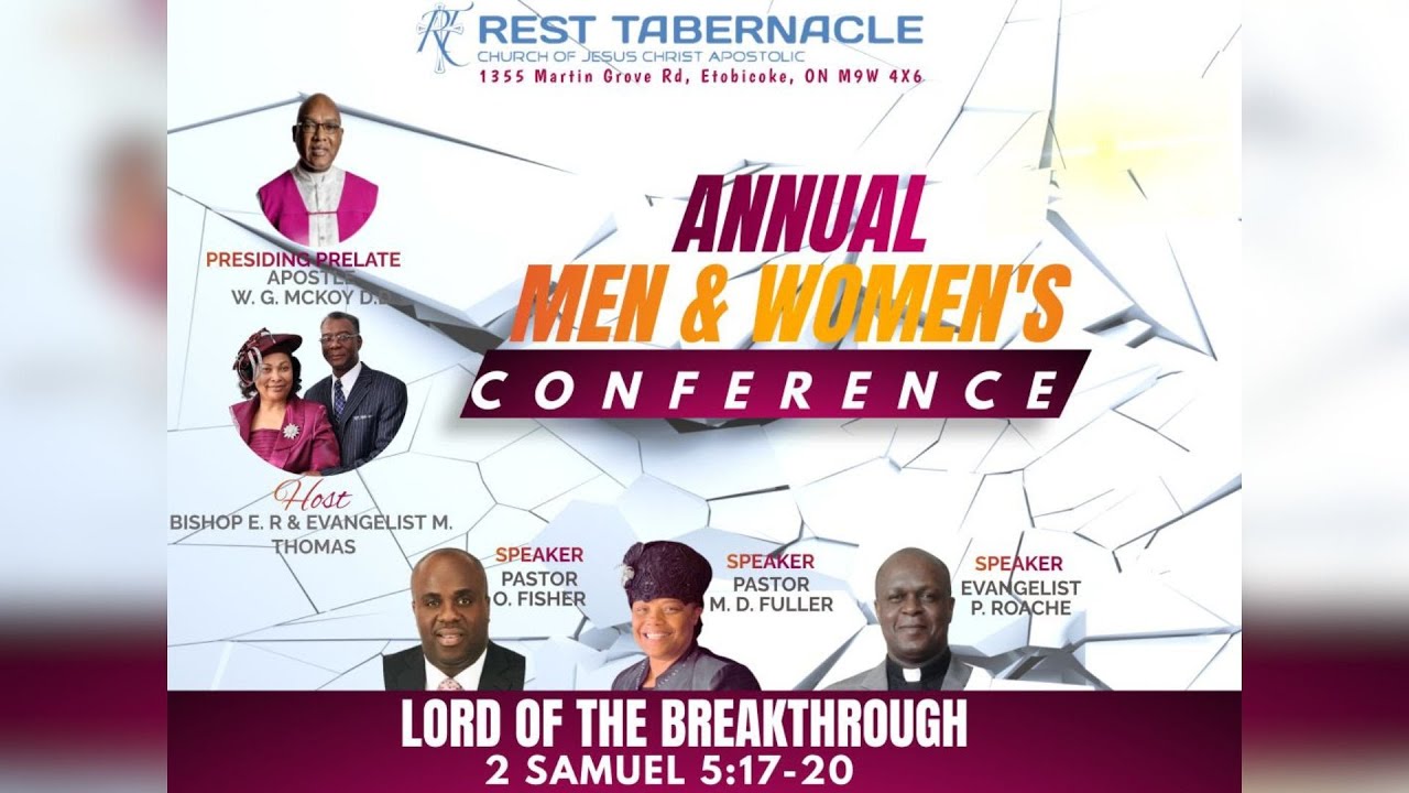 Annual Men & Women's Conference - Panel Discussion - November 11th ...