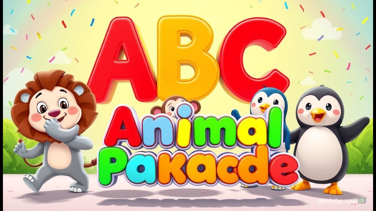 ABC Animal Parade | Animal ABC Song | Alphabet Animal March - YouTube