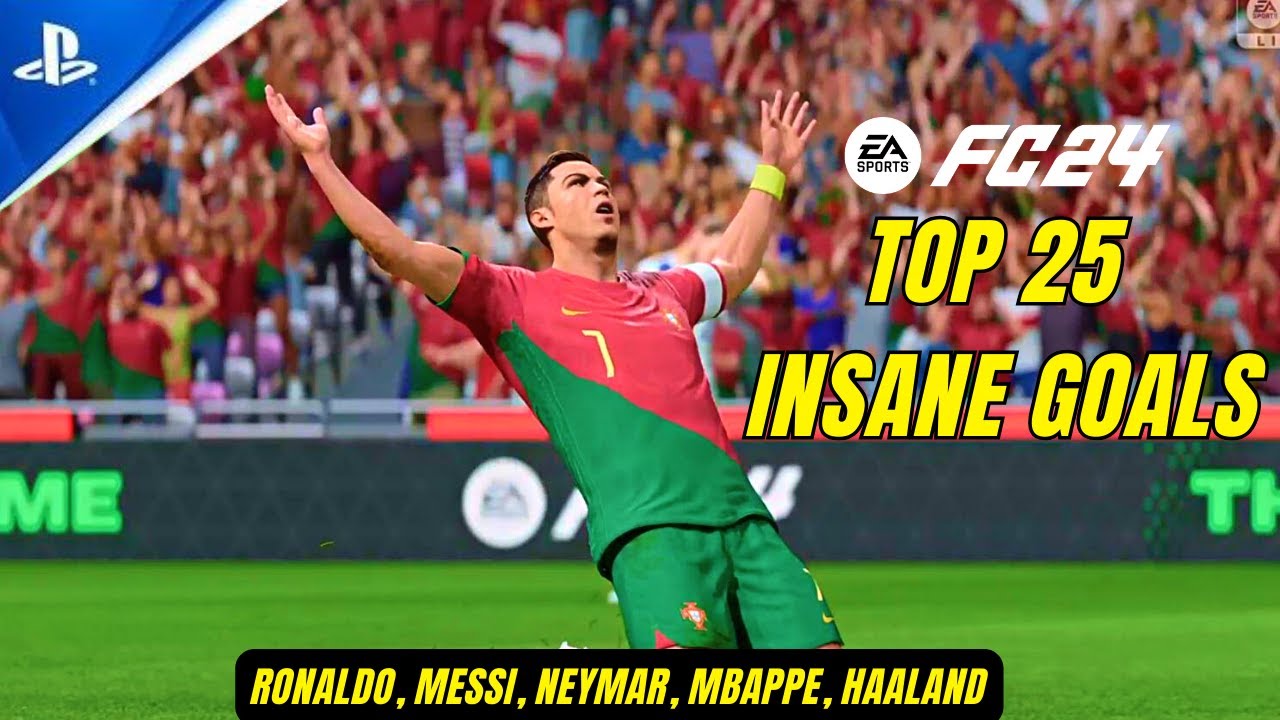 FC 24 TOP 25 INSANE GOALS #1 PS5 - YouTube