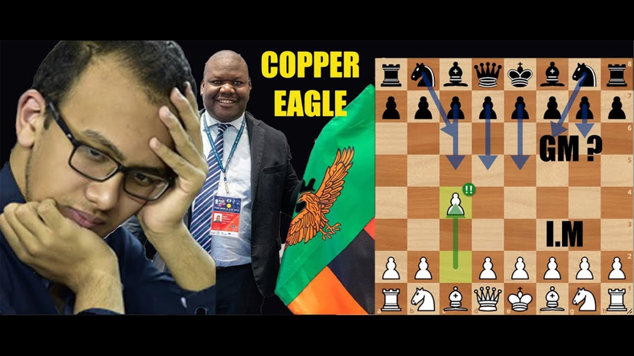 When beating a grand master is on demand | IM Chitumbo Mwali - GM Fawzy Adham - YouTube