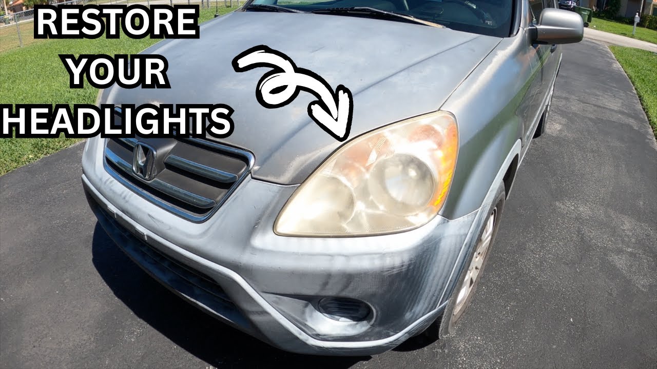 How to Restore Headlights FAST – No Expensive Kits Needed! - YouTube