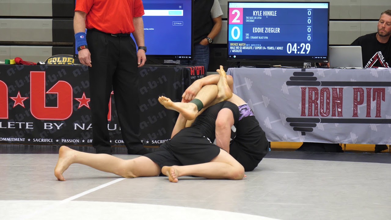 No Gi Kyle Hinkle vs Eddie Ziegler - YouTube