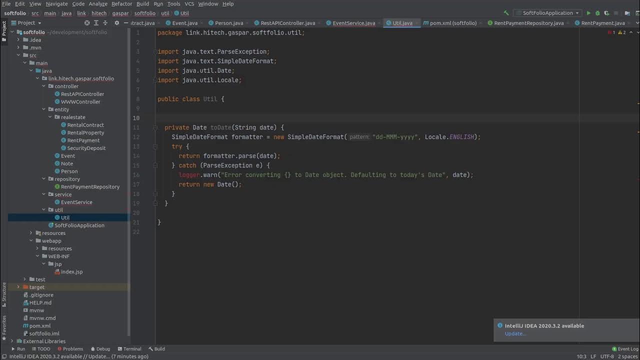 Hi-Tech Gaspar Live Coding Stream | SoftFolio - Your favorite Portfolio Manager - YouTube