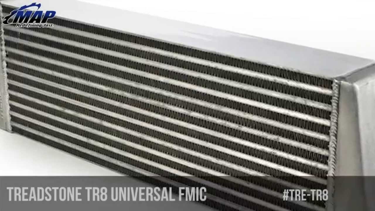 Treadstone Performance TR8 Universal Intercooler | Mazdaspeed / Mustang / Focus ST - YouTube