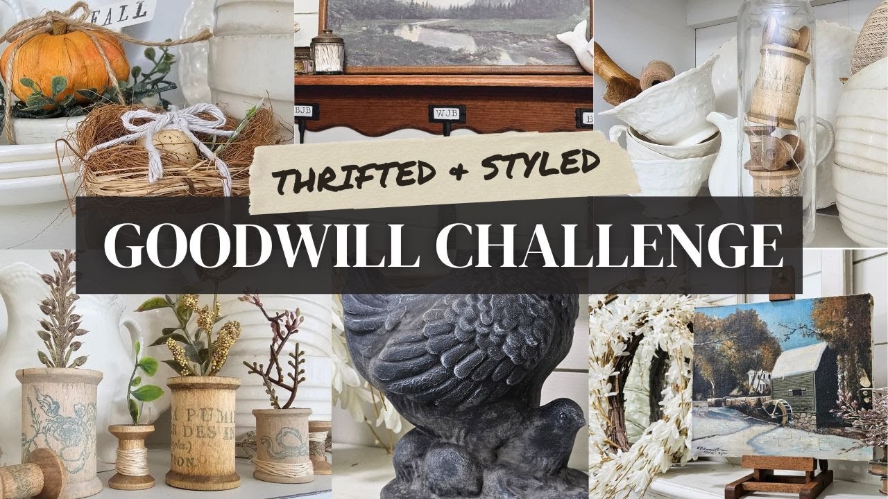 Goodwill Bins • Home Decor DIY • Thrifting • Decorating Ideas ...