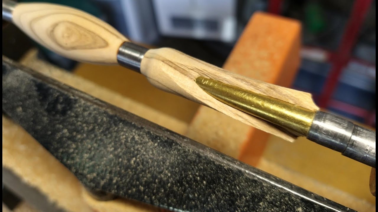 How to repair a broken pen blank - YouTube