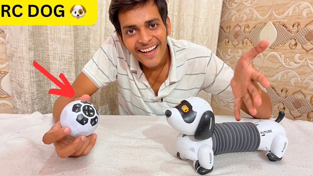 Remote से चलने वाला कुता 🐶.Rc Dog 🐕 Worth Rs 7000 - YouTube