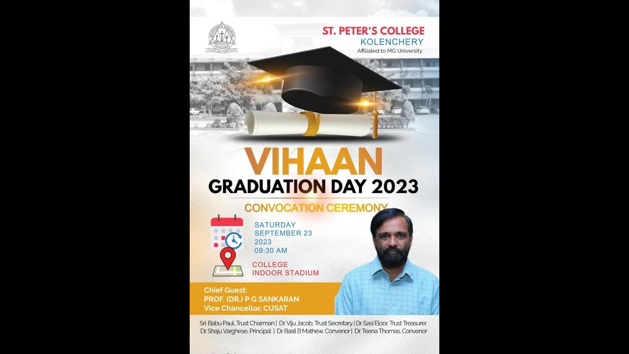 VIHAAN / GRADUATION DAY 2023 (CONVOCATION CEREMONY) - YouTube