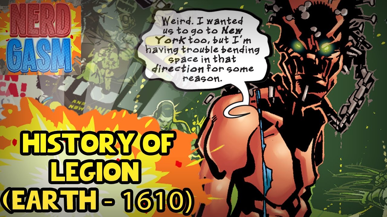 History of the Ultimate Marvel Universe Legion | Legion vs Professor ...