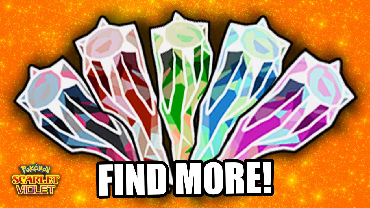Where to Get Tera Shards in Pokémon Scarlet & Violet - YouTube