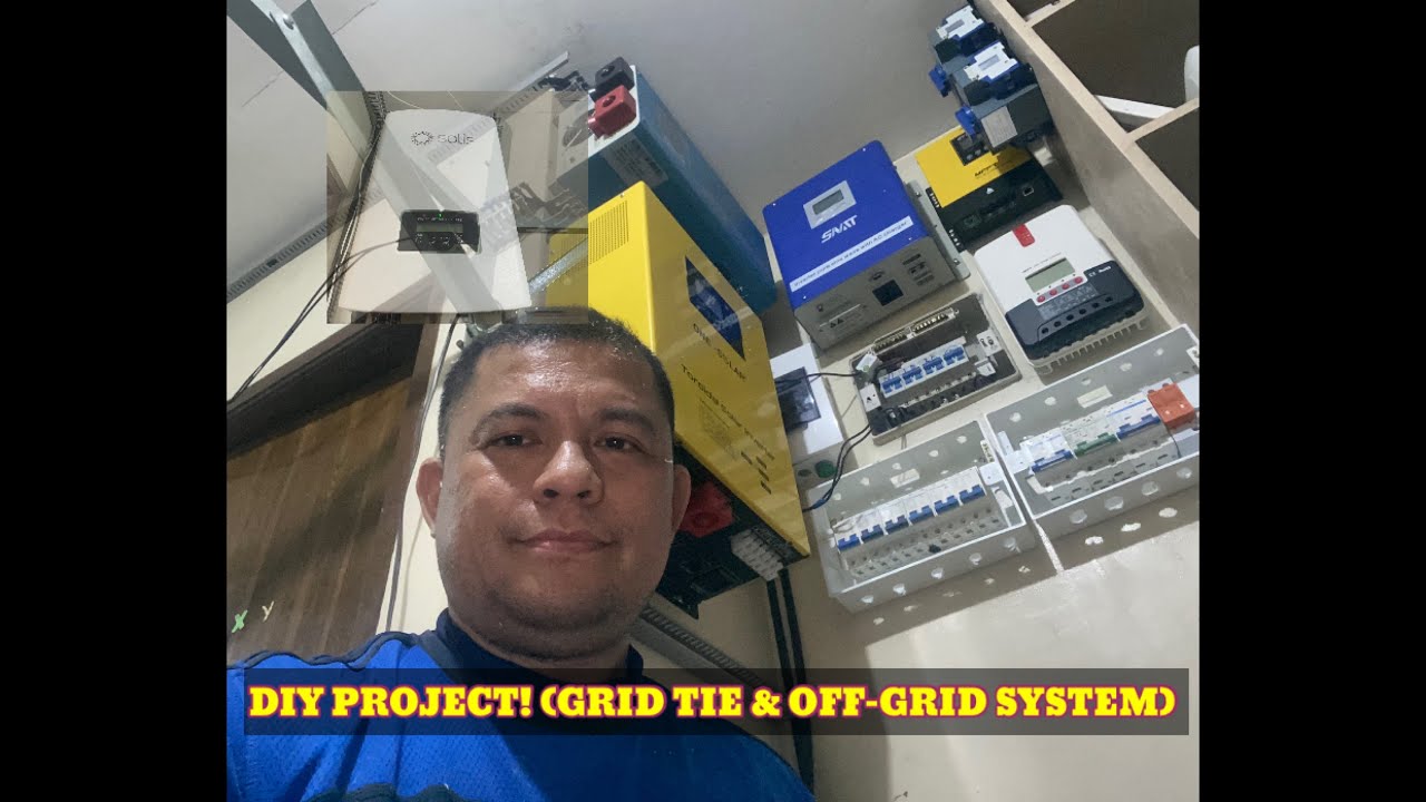 PART 2 DIY PROJECT ON GRID GRID TIE And OFF GRID SOLAR SYSTEM SET part-2-diy-project-on-grid-grid-tie-and-off-grid-solar-system-set