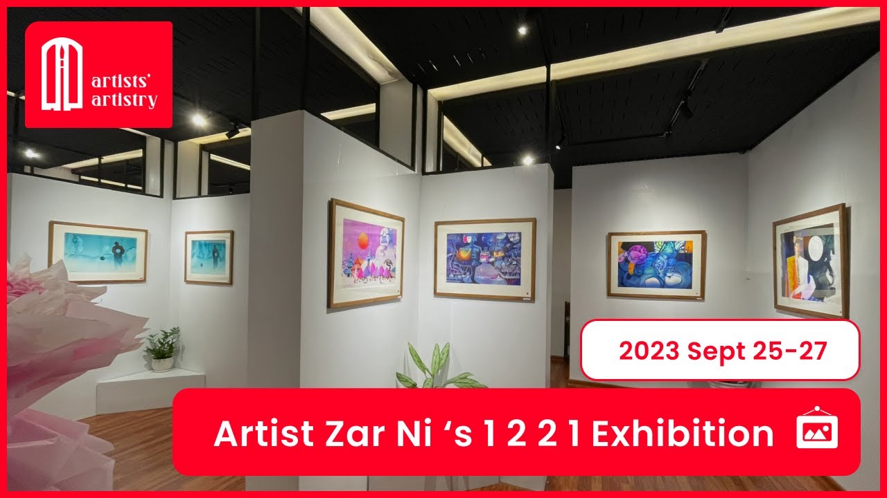 မန္တလေး အရောင်တွေနဲ့ သီရိပစ္စယာ ပြခန်းက Artist Zar Ni ရဲ့ ၁ ၂ ၂ ၁ ...