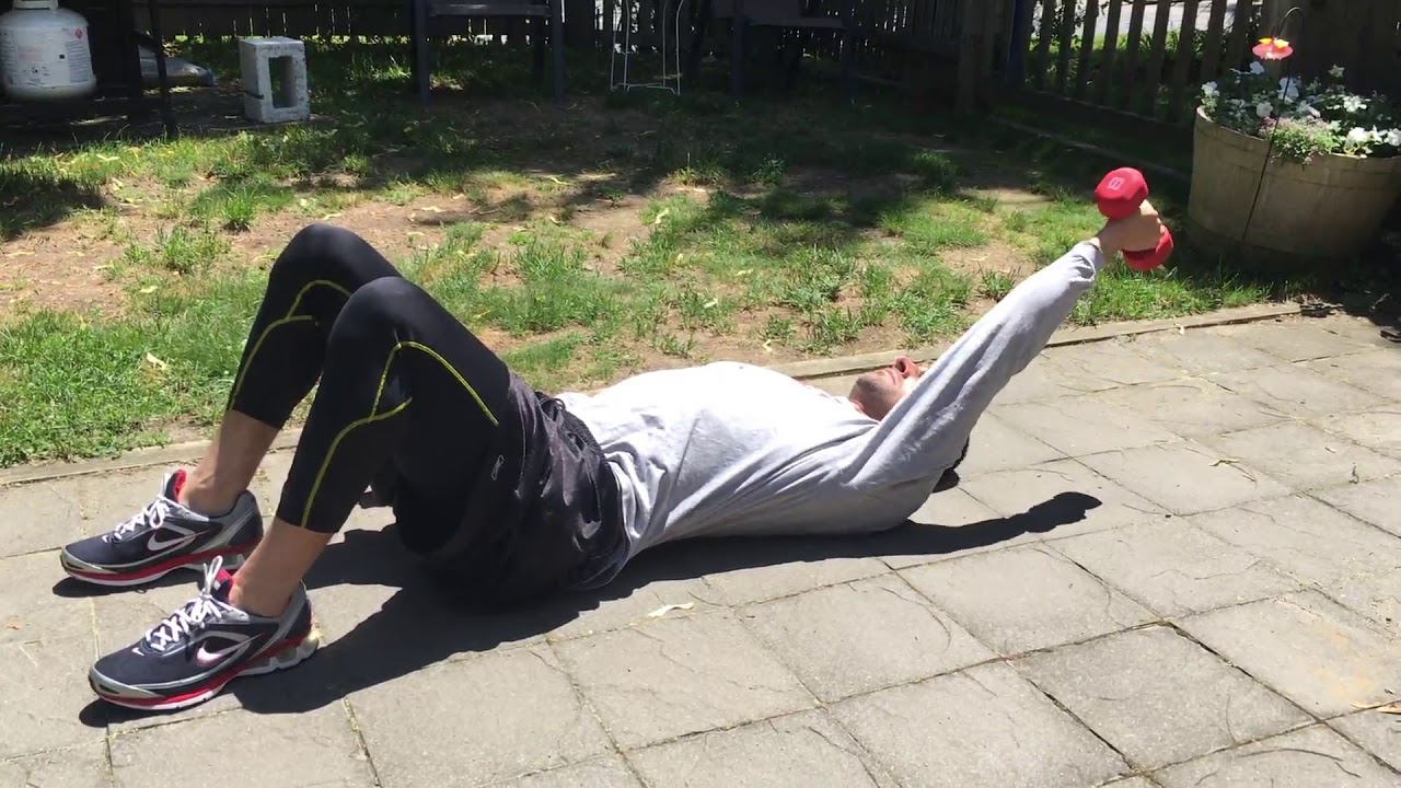 SUPINE SA DB STR.ARM PULL OVER - YouTube