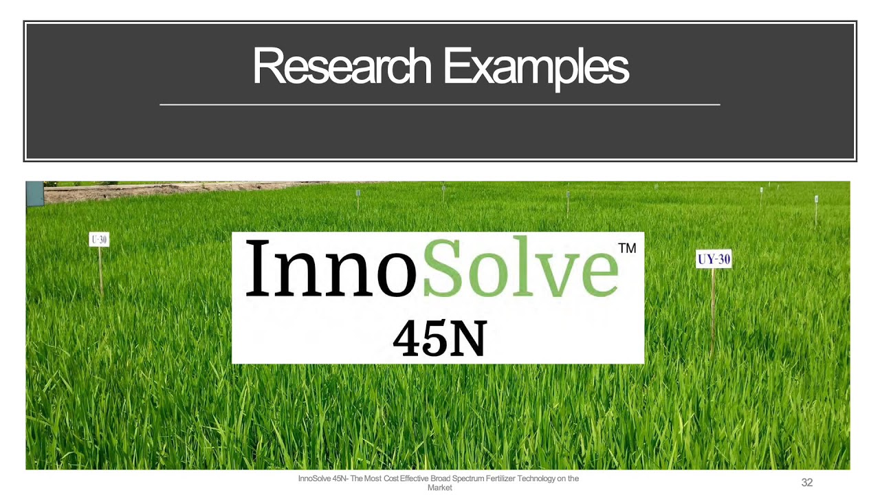 RESEARCH InnoSolve 45N from Innovar Ag LLC - YouTube