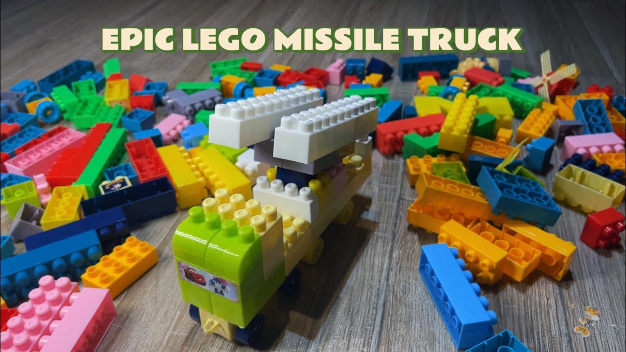 How to Build an Epic LEGO Missile Launcher Truck | Creative Building ...