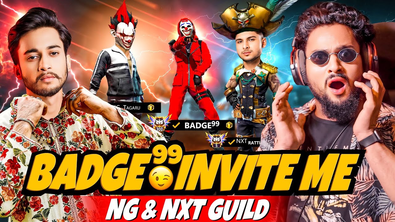 Finally NG & NXT 😱 Join Guild 😱 Badge 99 Guild Test Open Challenge आजा ...