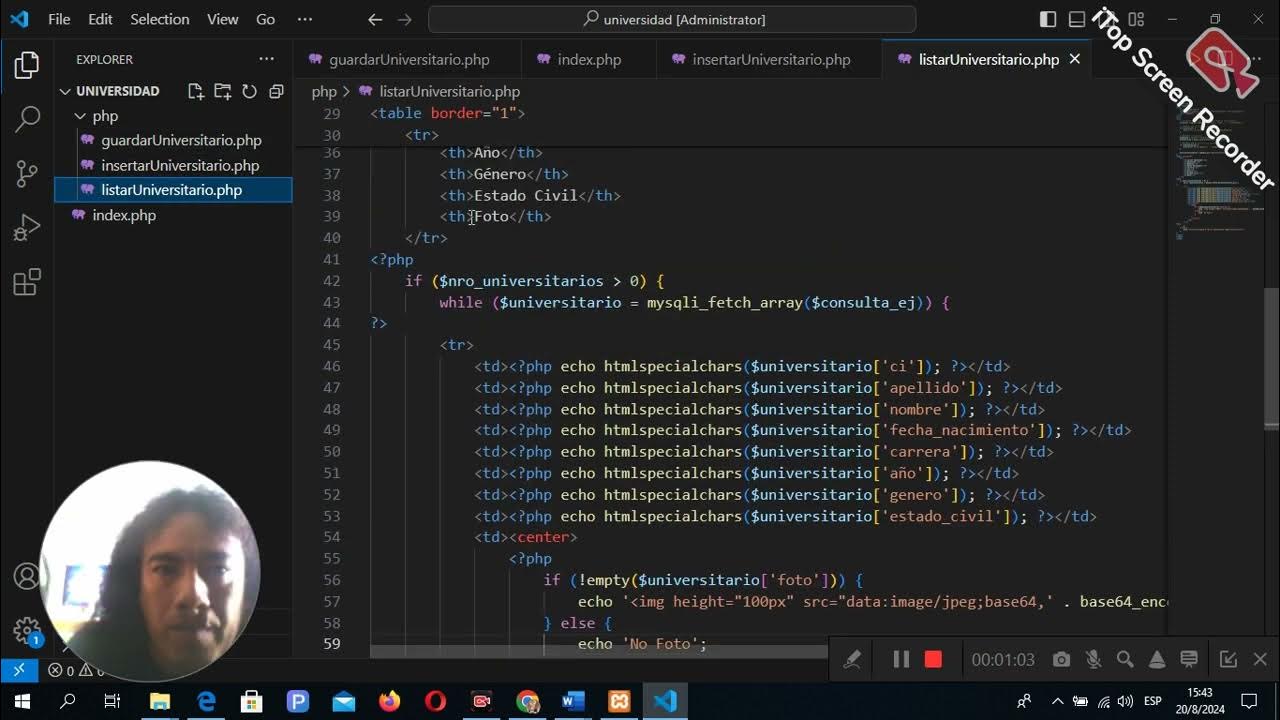COMO INSERTAR IMAGEN EN TABLAS PARA PHP MyAdmin - YouTube