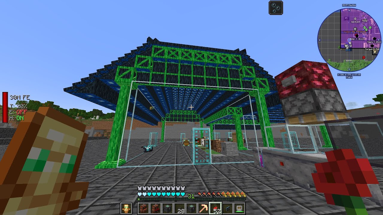Minecraft All The Mods 7 Episode 133 Productive Bee Part 11 Bee Production Setup Youtube